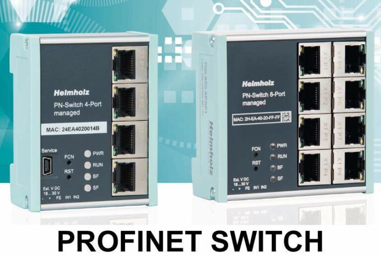 PROFINET switch - 4/8/16-port - Managed » Helmholz Benelux : Helmholz ...
