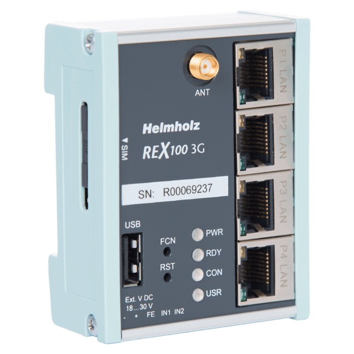 REX100, Ethernet router » Helmholz Benelux : Helmholz Benelux