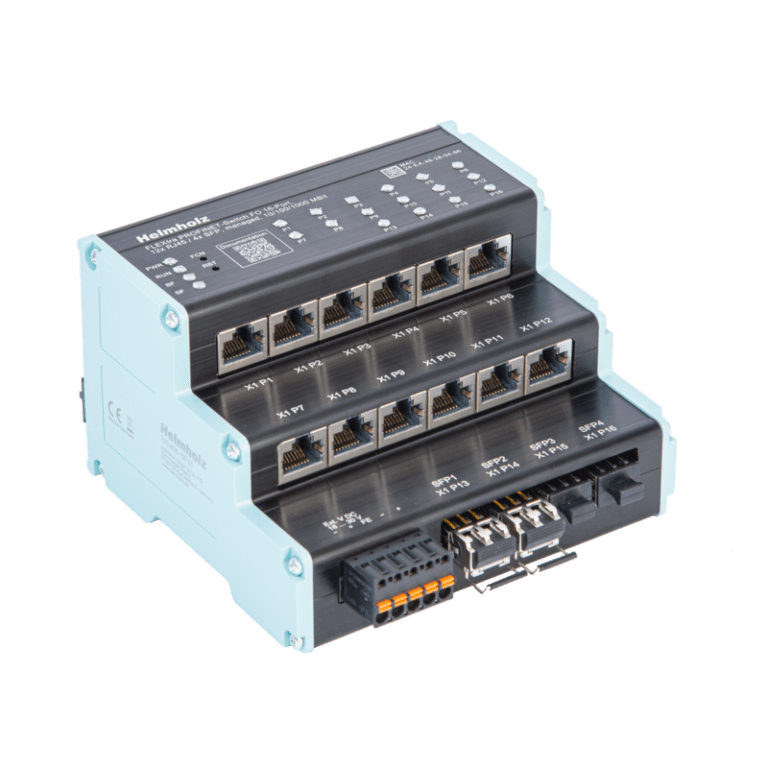 FLEXtra STAGE PROFINET-Switch FO - 16-Port » Helmholz Benelux ...